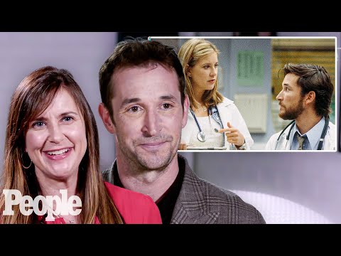 Noah Wyle & Kellie Martin Discuss the Shocking Stabbing Of Carter And Lucy on 'ER' | PEOPLE