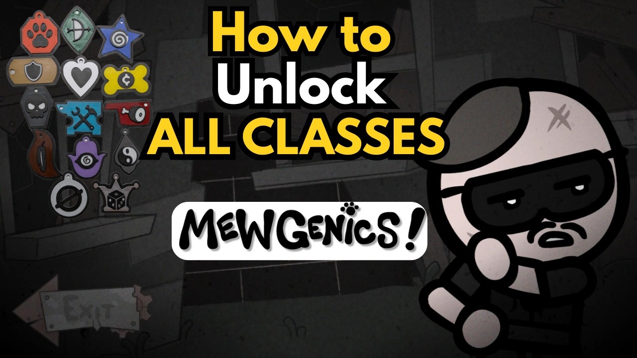 All Class Unlocks! MEWGENICS!