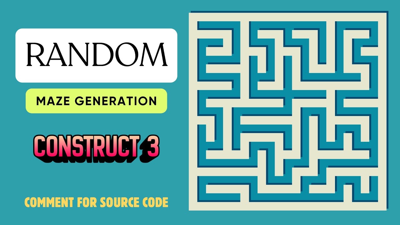 Construct3 Maze Generator | Impossible Difficulty