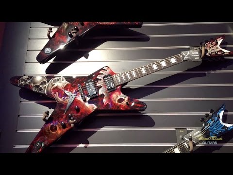 Dean ML USA Custom Shop NAMM 2016 Airbrushed Electric Guitar | Reverb