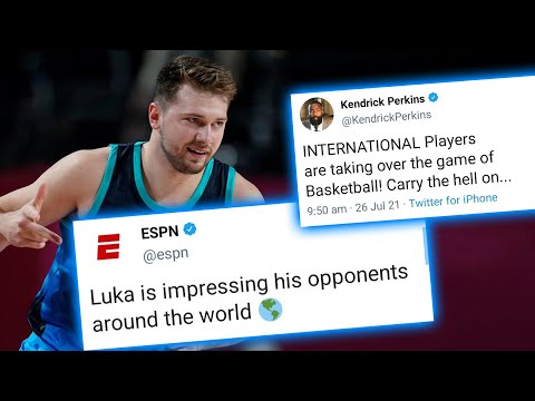 NBA TWITTER REACTS TO LUKA DONCIC'S INSANE OLYMPIC DEBUT - 48 POINTS