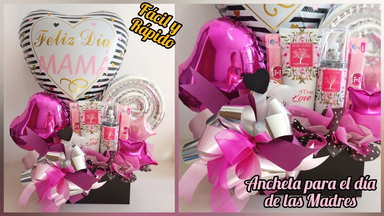 Ancheta para el día de las madres * Arreglo con globos para el día de las madres