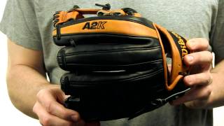 Wilson A2K 11.5" Infield Baseball Glove A2K0BB31786 | JustBallGloves.com