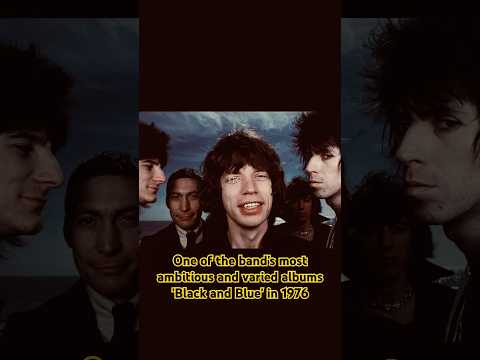 One of the band's most ambitious and varied albums 'Black and Blue' in 1976 #fec #rollingstones