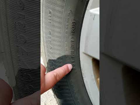 Reading the tire date code