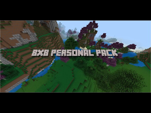 8x8 Personal Pack [Bedrock] Minecraft Texture Pack