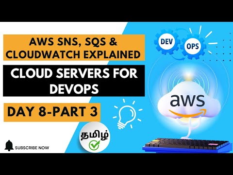 AWS SNS, SQS & CloudWatch: Introduction to Messaging & Monitoring for DevOps (தமிழ்) Part 3