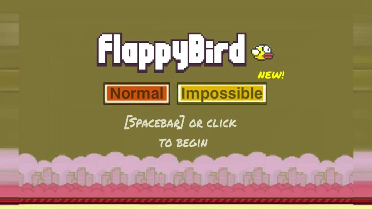 Flappy Bird - IMPOSSIBLE MODE RAGE!