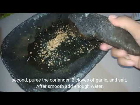 Procedure Text || How to make Fried tempe