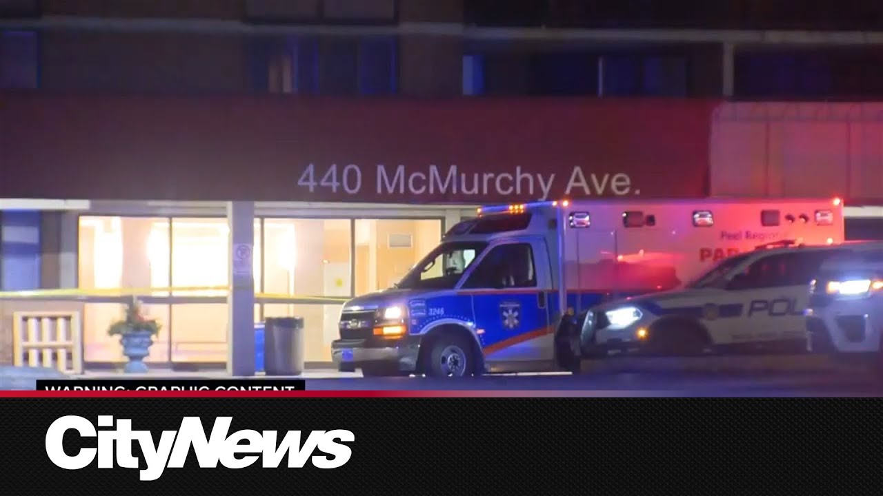 18-year-old man stabbed to death inside of a Brampton high-rise.