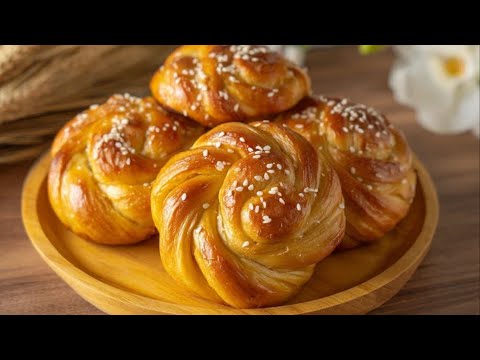 I got this recipe from a baker! Delicious and simple puff bread made with a new method ❗️
