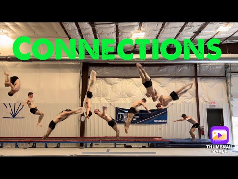connecting skills on tumbling trampoline – Gymnastics Coaching.com