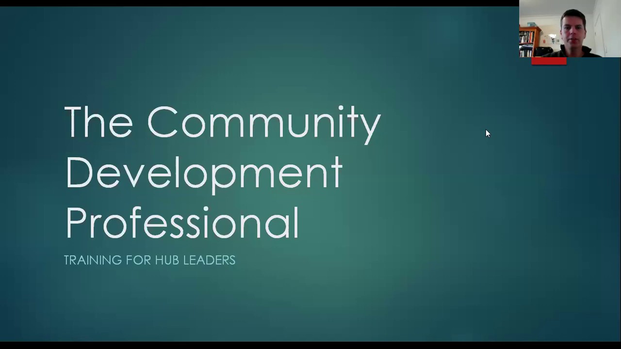 Community Development 2 - The Community Development Professional