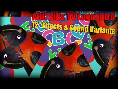 ABC kids TV Logo Intro „12“ Effects & Sound Variants + Reversed