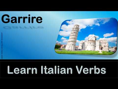 Garrire How to Pronounce Italian word Garrire with English meaning as Chide