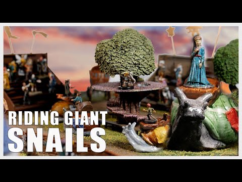 Racing Snails - dnd mounts by sebwaters - Thingiverse