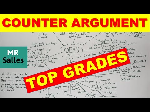 How to Write a Brilliant Counter Argument Mr Salles (Animated)