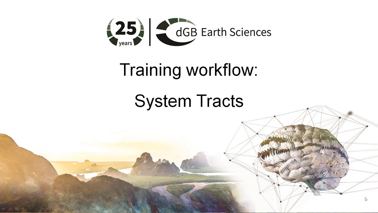Training workflow: Sequence Stratigraphy - Systems Tracts