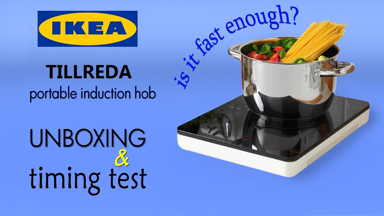 Portable Induction Hob TILLREDA IKEA | Unboxing & testing