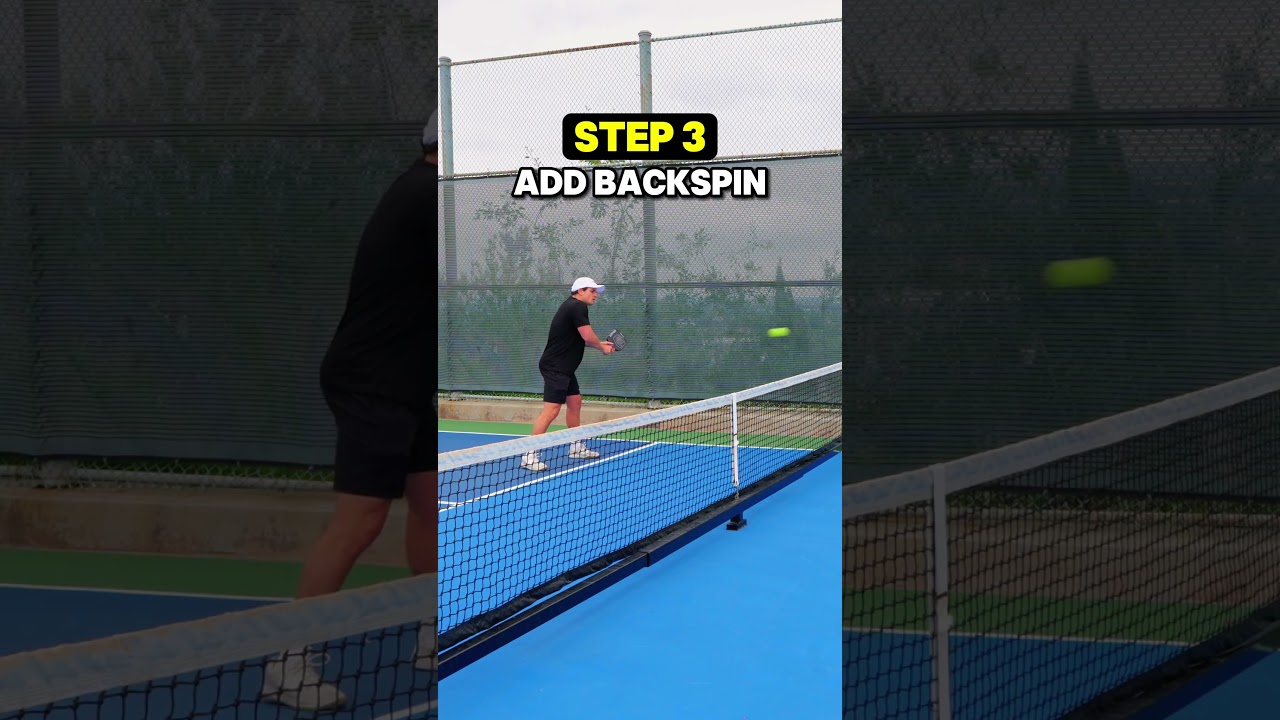 This Drop Shot Bounced BACK Over the Net 😱