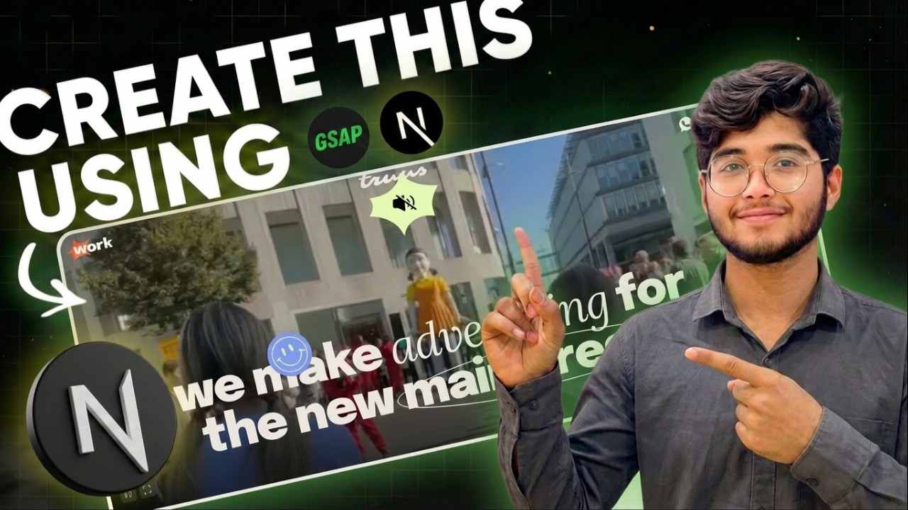 I Built an Award-Winning Agency Website with Next.js + GSAP 🚀