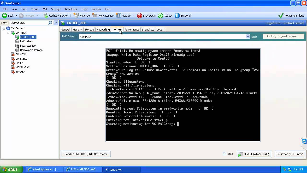 Citrix Xenserver ISO Appliance