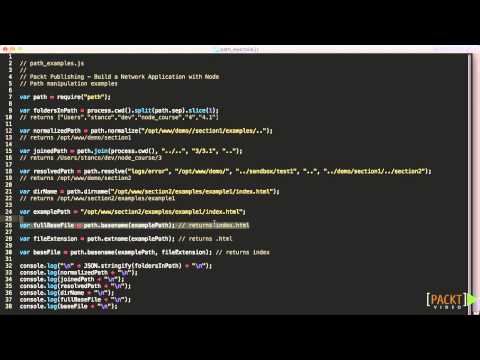 Learn Node Tutorial Managing the File System | packtpub com - Mind Luster