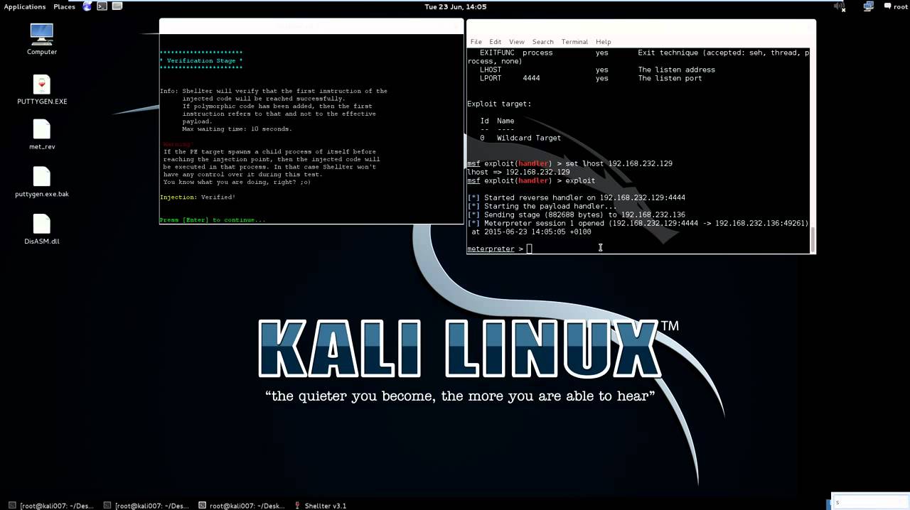 Shellter – A Dynamic Shellcode Injector