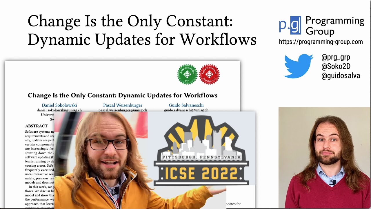 Change Is the Only Constant: Dynamic Updates for Workflows