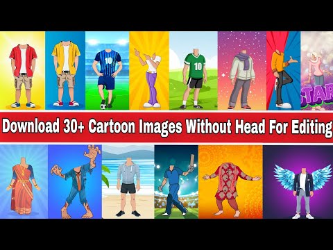 How To Download Headless Cartoon Character | Download Cartoon Without Head | Cartoon Photo Editing