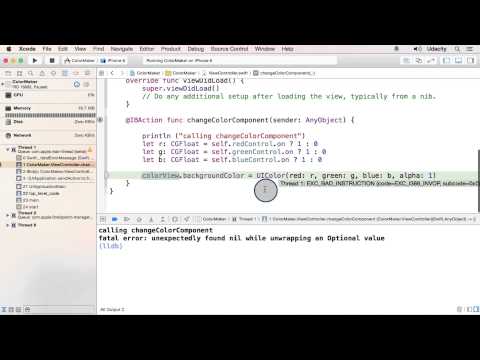 Learn Debugging Color Maker Error 3 UIKit Fundamentals - Mind Luster