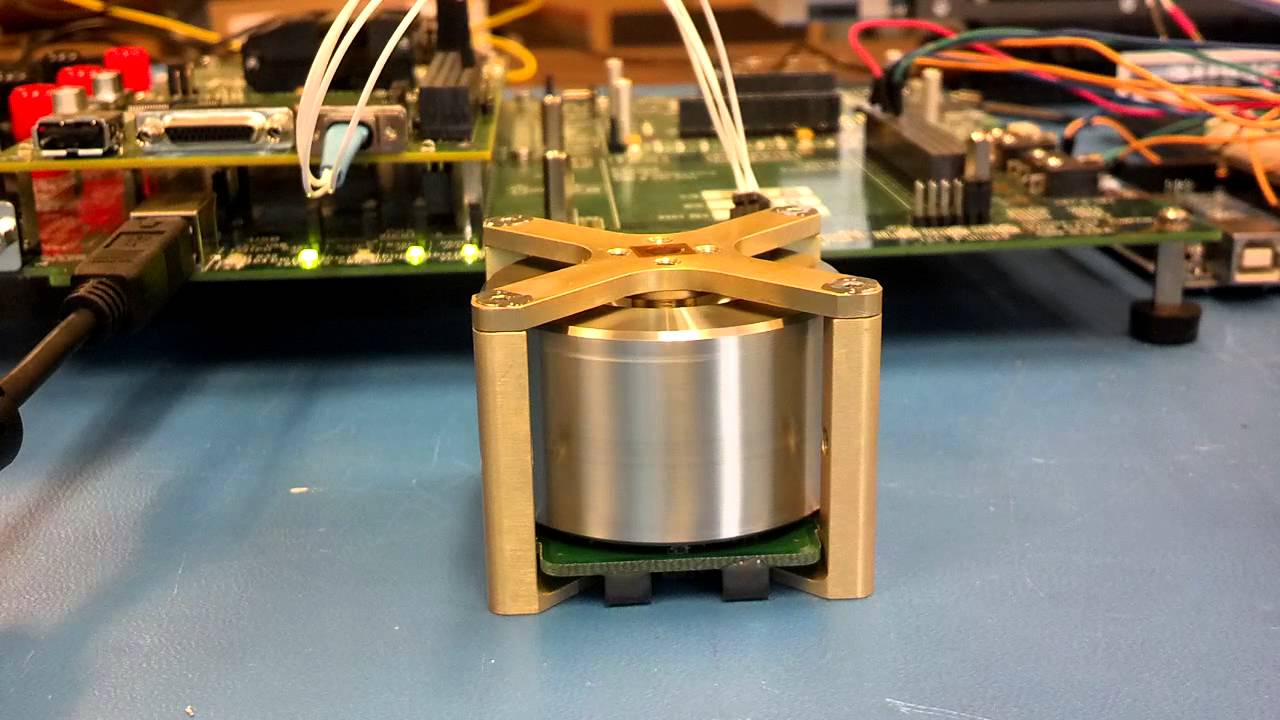 Sinclair reaction wheel bench test
