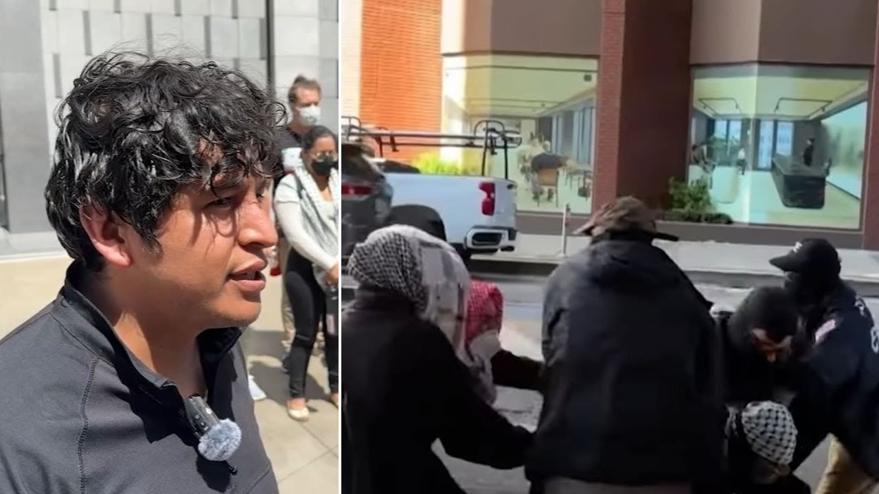 ICE agents arrest US citizen protesting outside SF immigration building