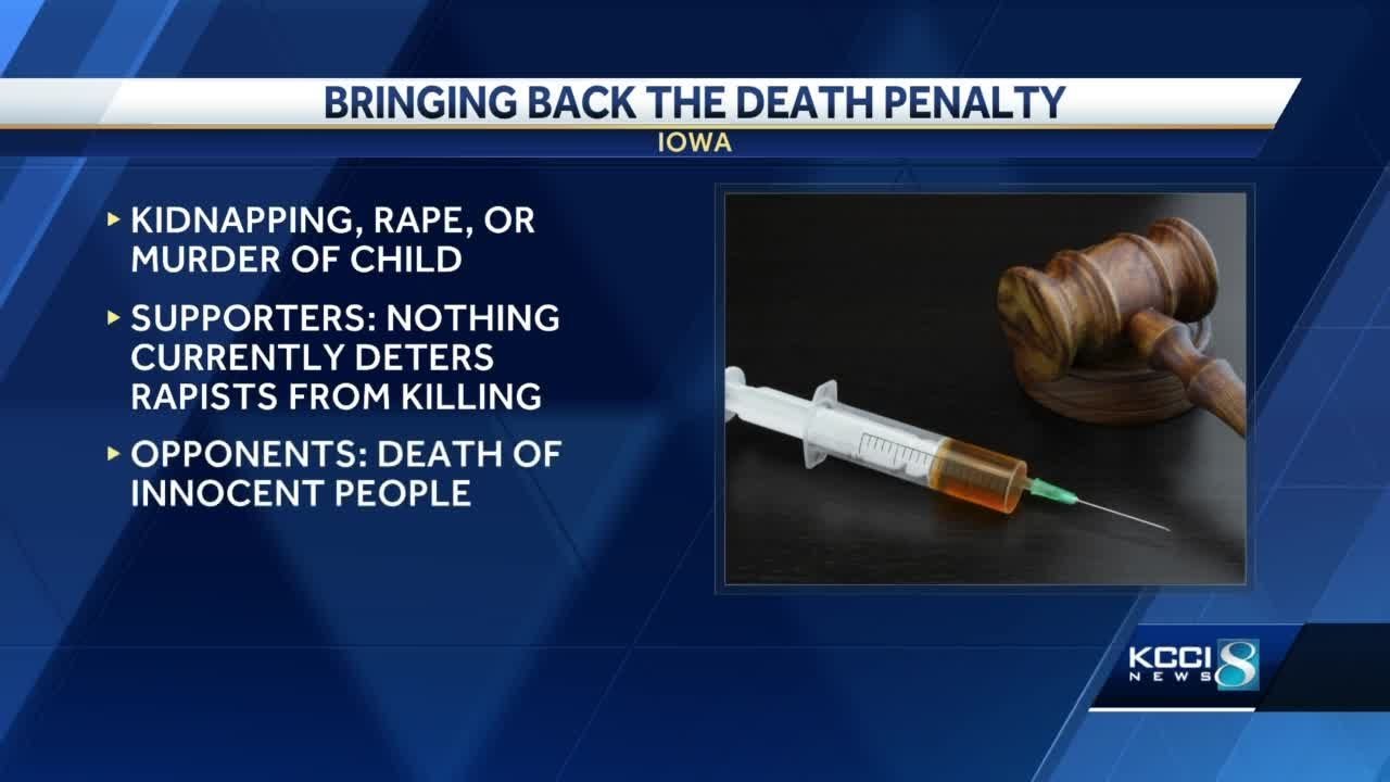 Proposed plan that would return the death penalty to Iowa moves forward