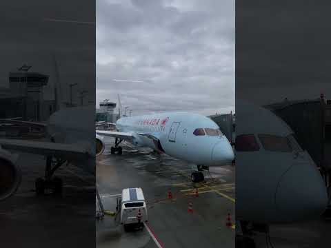 Frankfurt, Germany 🇩🇪 - Calgary, Canada 🇨🇦 ✈️ #airport #airplane #longflight #canadaimmigration