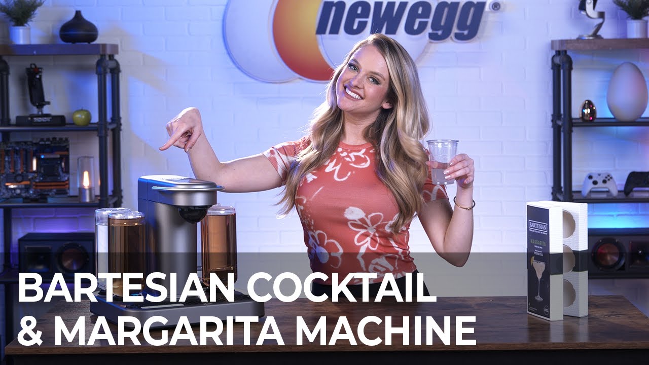 SMART Cocktail Maker Brings the Bar to Your Home! Bartesian Cocktail & Margarita Machine-Unbox This!