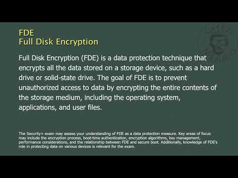 FDE - Full Disk Encryption