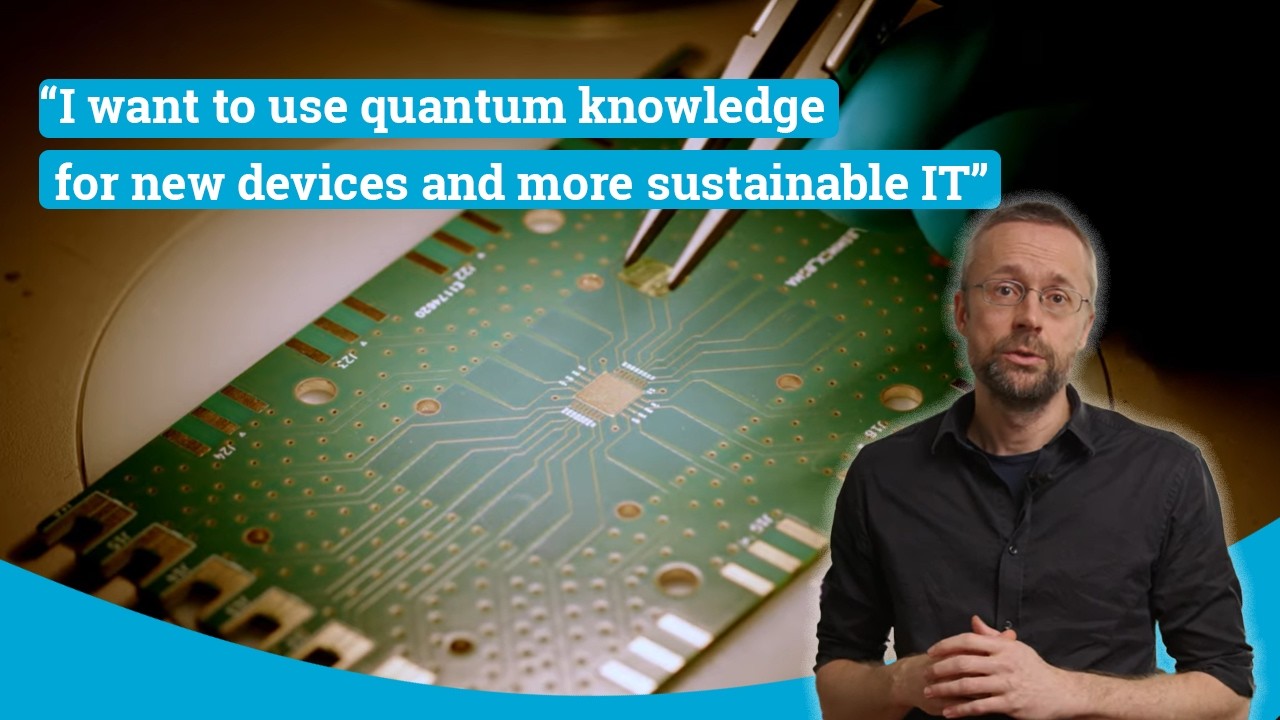 Controlling spin waves for quantum devices and sustainable IT | TU Delft Quantum researchers