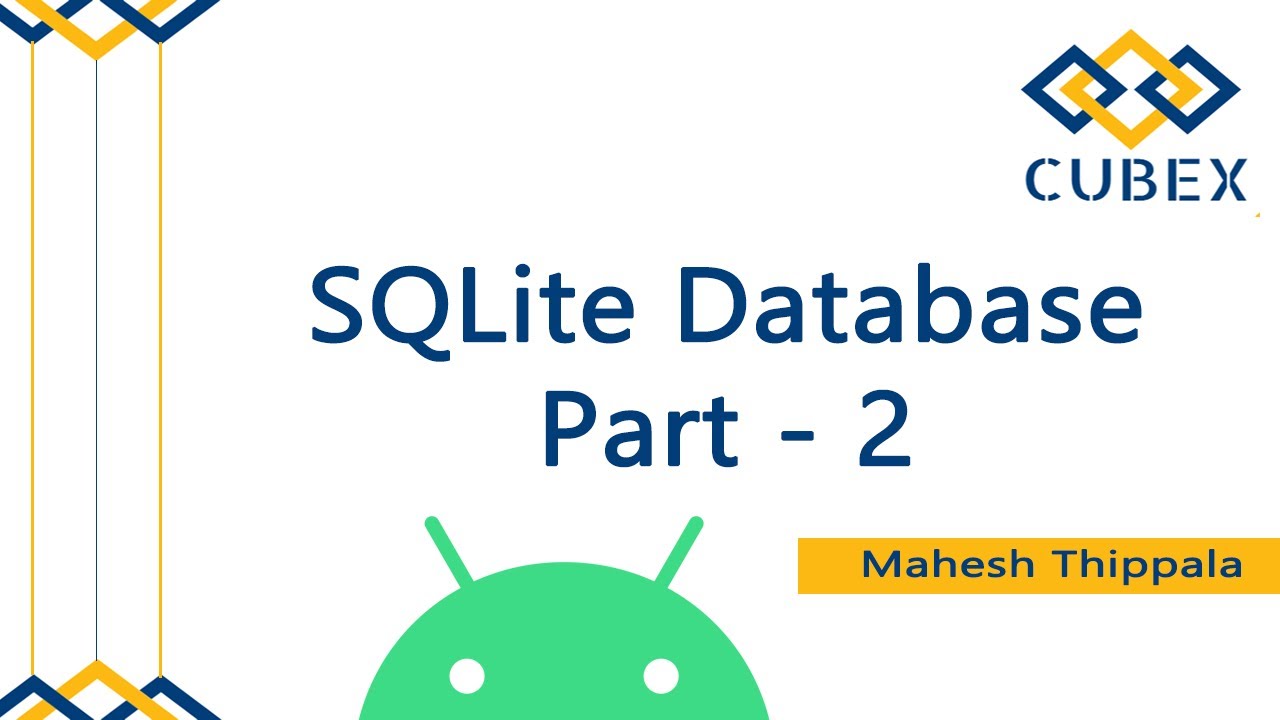 SQLite Database in Android - Part2
