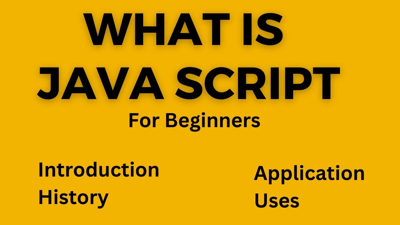 what is java script | java script for beginners | lecture no 1