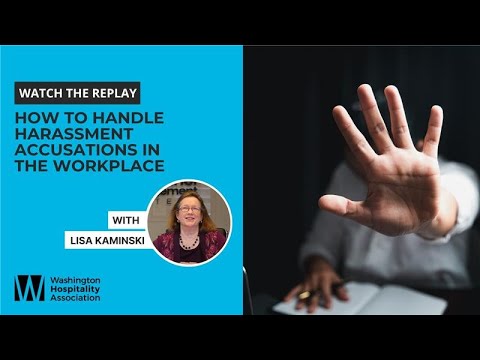 How to Handle Harassment Accusations in the Workplace