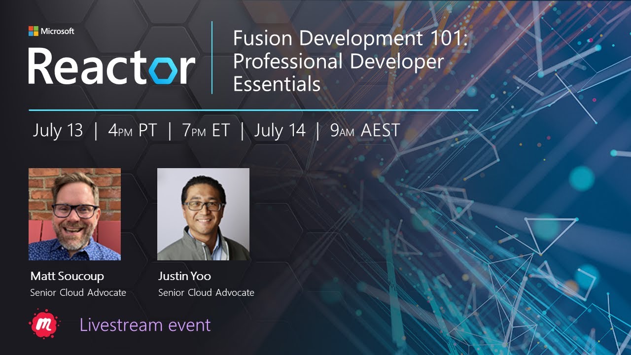 Fusion Development 101: Professional Developer Essentials