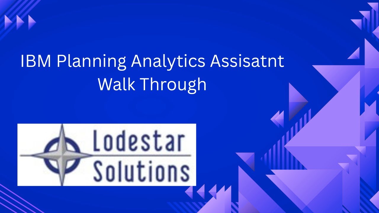IBM Planning Analytics Assistant - Next Gen AI for FPA