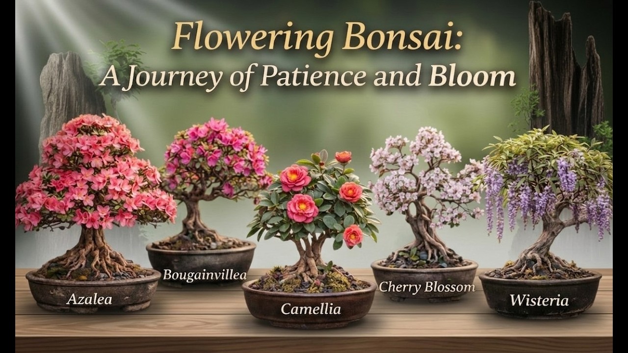 Flowering Bonsai: A Journey of Patience and Bloom