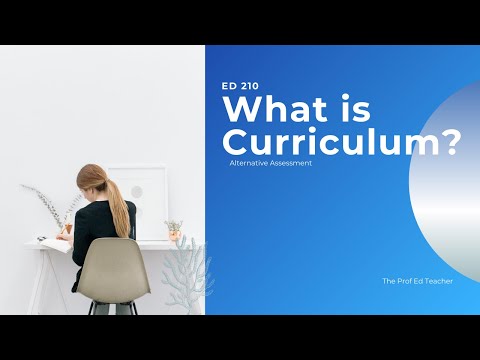 What is Curriculum?