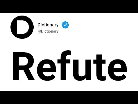 Refute Meaning In English