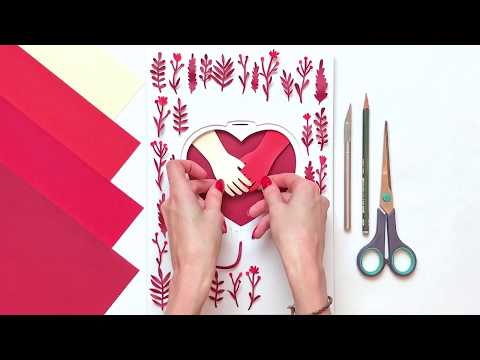 American Red Cross | Making Of Paper Art