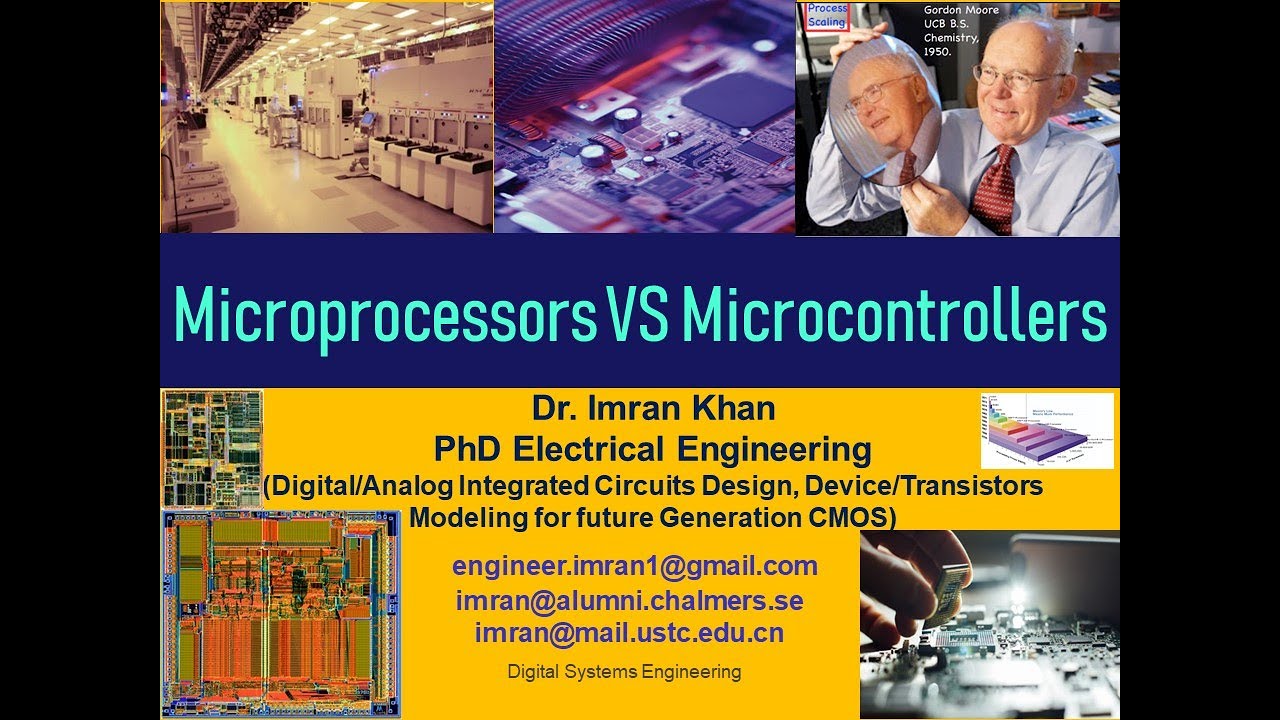 Microprocessors VS Microcontrollers