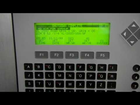 Videojet Excel time and date change