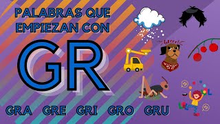 20 palabras con gr - Educatics